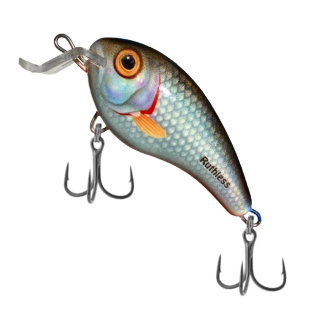 Bete Ruthless Rattlin Crank Shallow 65mm/15g, Roach, Ruthless Fishing ...